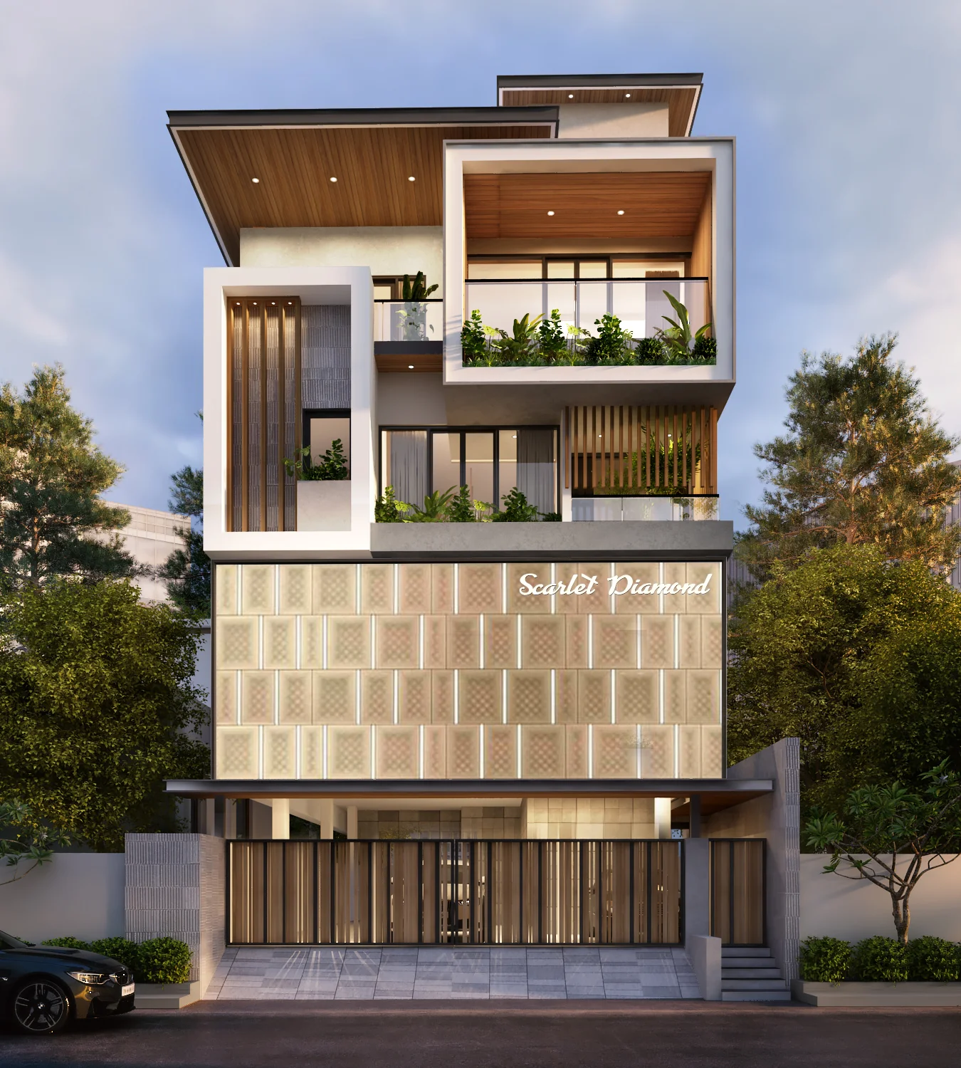 3D Exterior Rendering Services | Dots 3D Designs